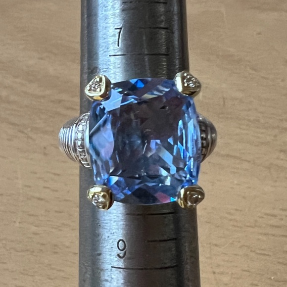 Judith Ripka | Jewelry | Judith Ripka Two Fontaine 8k Gold 925 Sterling ...